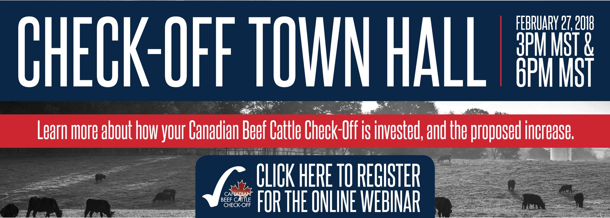 Canadian Beef Cattle Check-Off Town Hall Webinar: February 27, 2018 ...