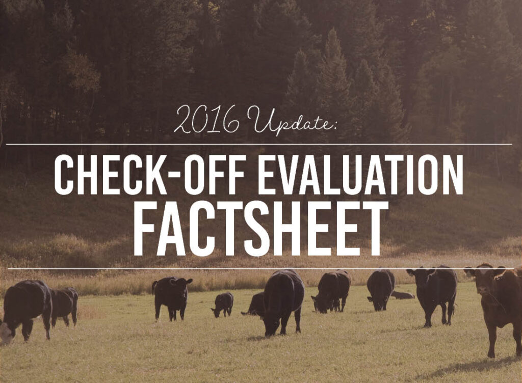 Putting Your Check-off Dollars to Work through Research - BeefResearch.ca