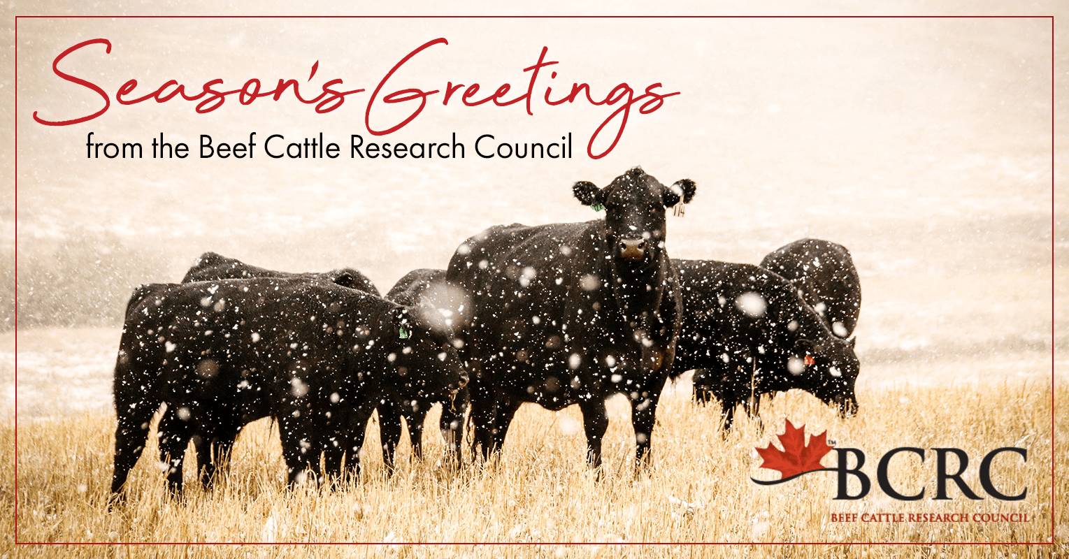 Happy Holidays from the BCRC! - BeefResearch.ca
